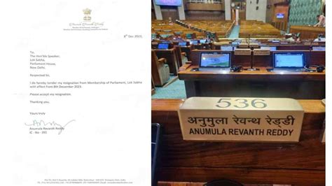 Revanth Reddy Resigns As The Malkajgiri Mp Indtoday