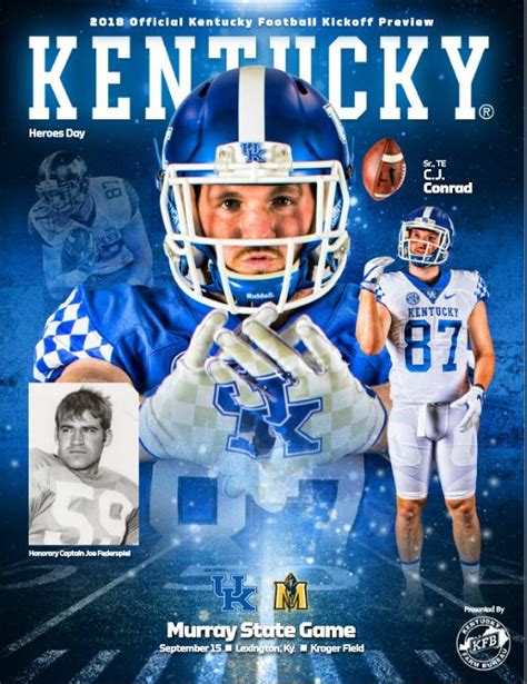2018 Kentucky Football Digital Guides Uk Athletics