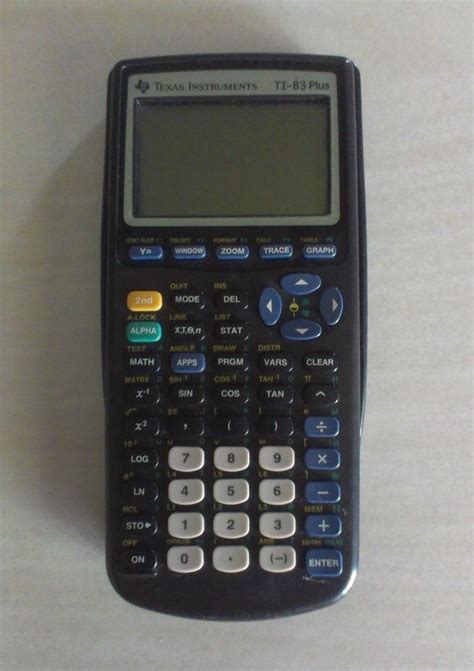 TI Plus Graphic Calculator Texas Instruments Graphing TI BATTERI