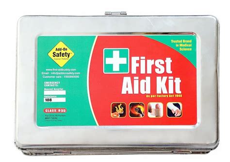 First Aid Kit Class B Ss As Per Factory Act 1948 At Rs 1639 Mumbai Id 19933329262