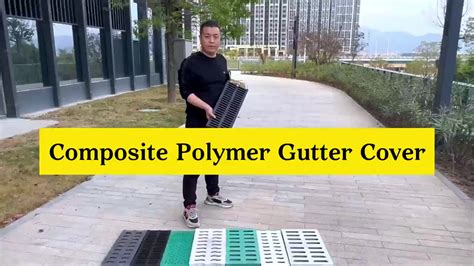 Polymer Drainage Grate Resin Plastic Sewer Drain Coverdrainage