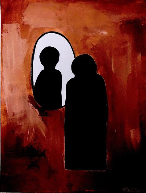 Self Reflection Painting Art Inspiration