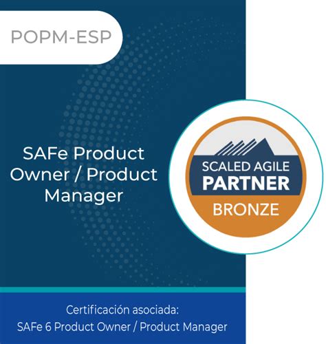 Popm Esp Safe Product Owner Product Manager Netec