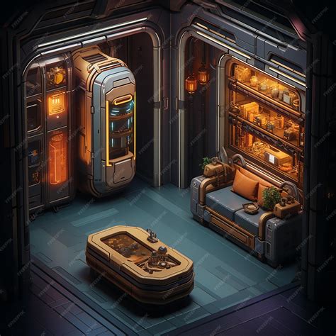 Premium Ai Image Futuristic Innovation The Quantum Vault