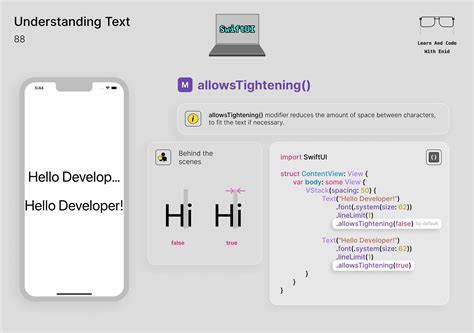 allowstightening modifier infographic r swiftui