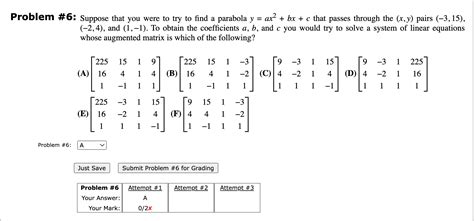 solved roblem 6 suppose that you were to try to find a
