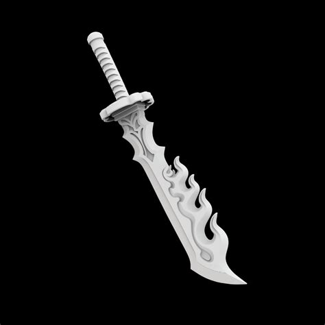Demon Slayer Sword 3d Print Model By Estudiocog