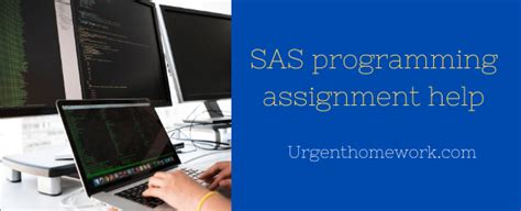 Sas Programming Assignment Help