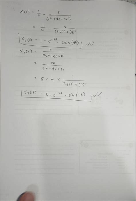 Solved 1 For The System Shown In Fig 1 Solve The Following Course Hero