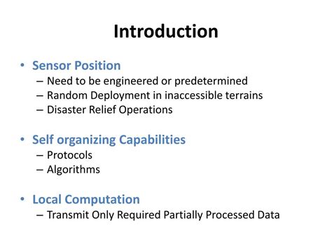 Ppt Wireless Sensor Networks Powerpoint Presentation Free Download Id2030936