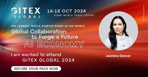 Gitexglobal Meetmeatgitexglobal Jasmina Denner Phd