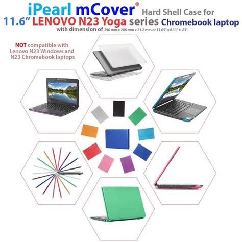 MCover Hard Shell Case For Lenovo N Yoga Series Chromebook Laptop NOT Fitting