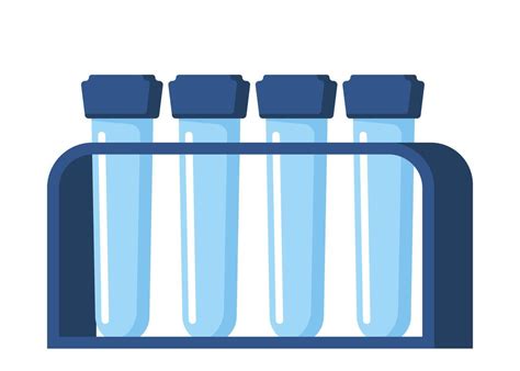 Test Tubes Lab Equipment Laboratory Experiment Symbol Flask Chemistry Beaker With Chemical