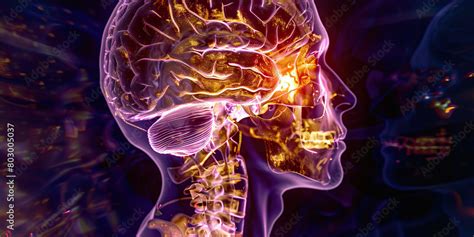 Brain Stem Glioma The Cranial Nerve Dysfunction And Motor Weakness Visualize A Person With