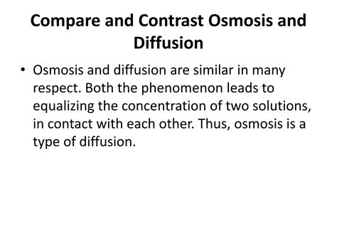 Osmosis N Diffusion Pptx