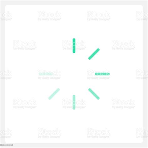 Circular Preloader Ui Element Template Stock Illustration Download