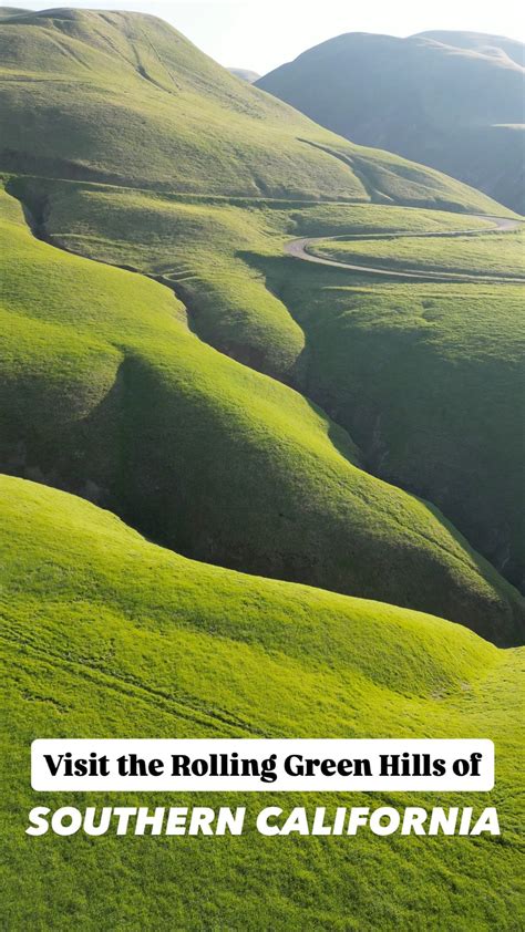 The Recent Winter Rainstorms Have Transformed These Hilly Landscapes