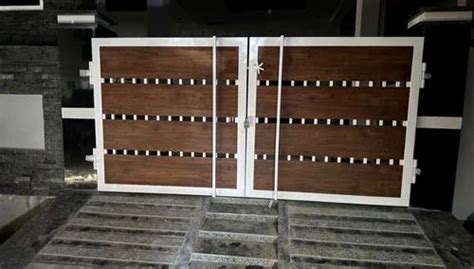 Brown Matte Hpl Main Gate Cladding Thickness 6 Mm At Rs 200sq Ft In