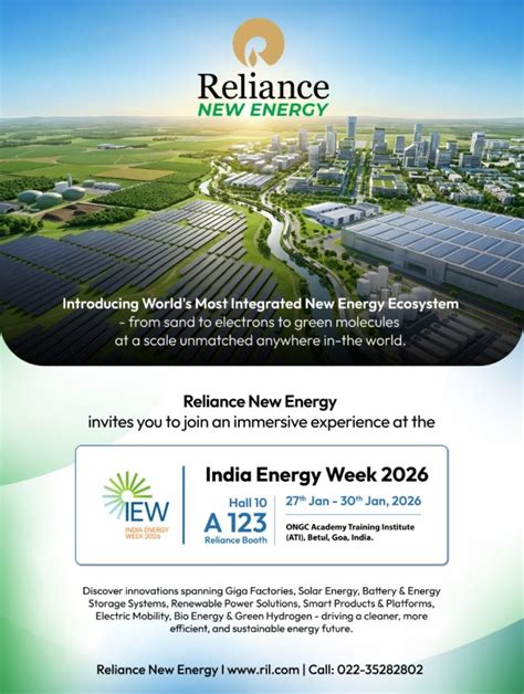 At India Energy Week 2026 Reliance Industries Limited Facebook