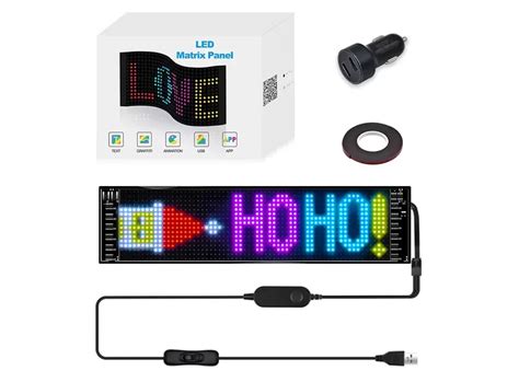 Flexible Pixel Rgb Led Matrix Display Panel Rgb Scrolling Text Display Led Matrix Led Modules