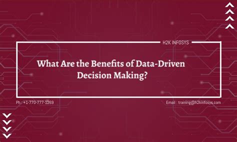 What Are The Benefits Of Data Driven Decision Making