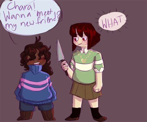 Kris Deltarune Kfc Gang Frisk Chara Deltarune