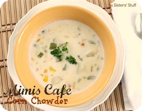 Mimis Cafe Corn Chowder Recipe Bryont Blog