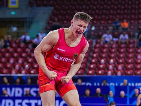 Nakaev Remporte La Première Médaille Dor De Lallemagne Aux Championnats Du Monde U20 Depuis 23