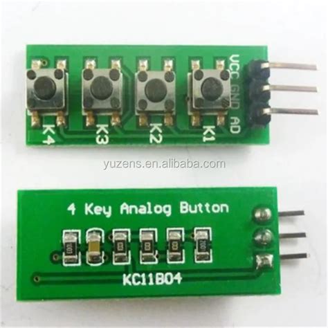 3 3v 5v kc11b04 4 key buttons ad keypad board adc port keyboard buy 3