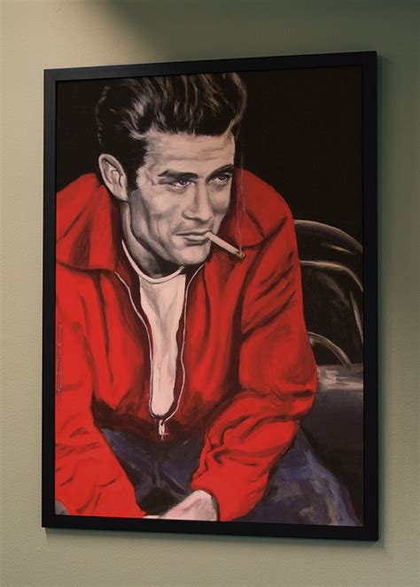 James Dean Poster Von Larry King Printler