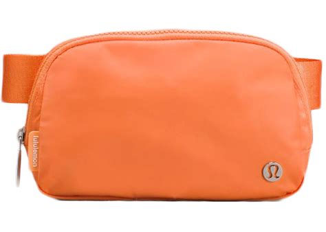 Lululemon Everywhere Belt Bag Crossbody Bag Orange Frappe In Waterproof