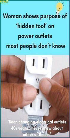 Woman Shows Purpose Of Power Outlet S Hidden Tool Even Electricians Didn T Know About Artofit