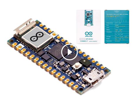 Arduino Nano Rp2040 Connect La Plateforme Ultime Pour Les Projets Iot