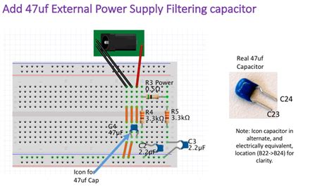 How To Connect A Capacitor To A Breadboard How To Connect A Capacitor To A Breadboard