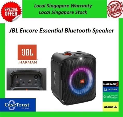 Jbl Encore Essential Bluetooth Speaker Audio Soundbars Speakers Amplifiers On Carousell
