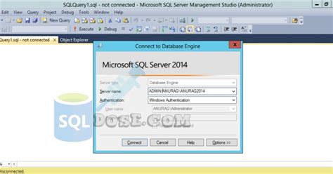 dac connection in sql server