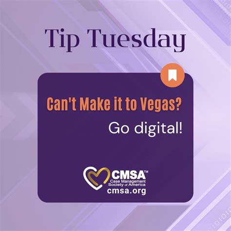 Cmsa On Linkedin Tiptuesday Cmsa2023 Cmsa Casemanagement Digitalcomponent