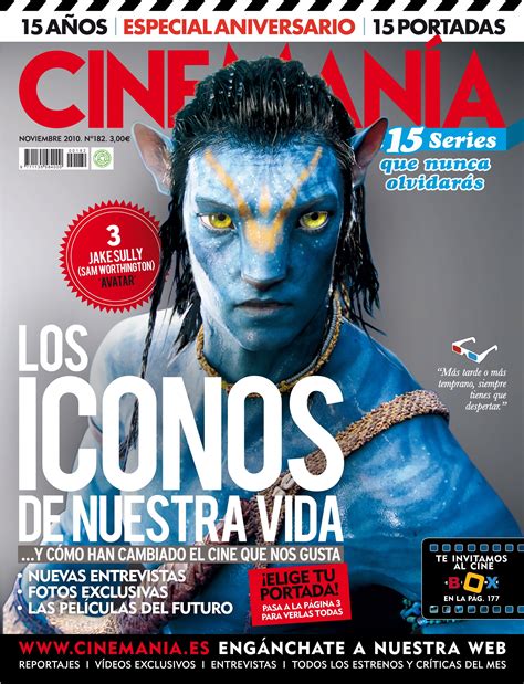 Cinemanía Noviembre De 2010 N°182 En 2025 Temas De Revistas Portada De Revista Portadas