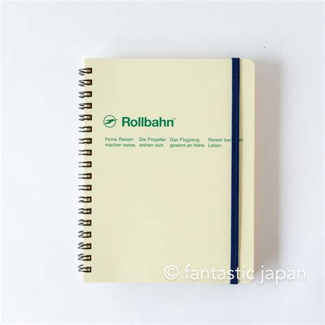 Delfonics Rollbahn Spiral Notebook Large 56 X 71 Cream Etsy