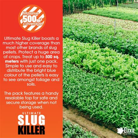 Ultimate Slug Killer Pellets 300g Pack Elixir Garden Supplies