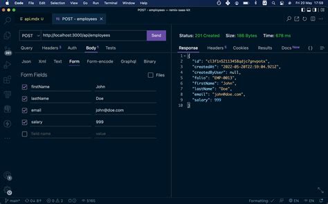 api saasrock documentation