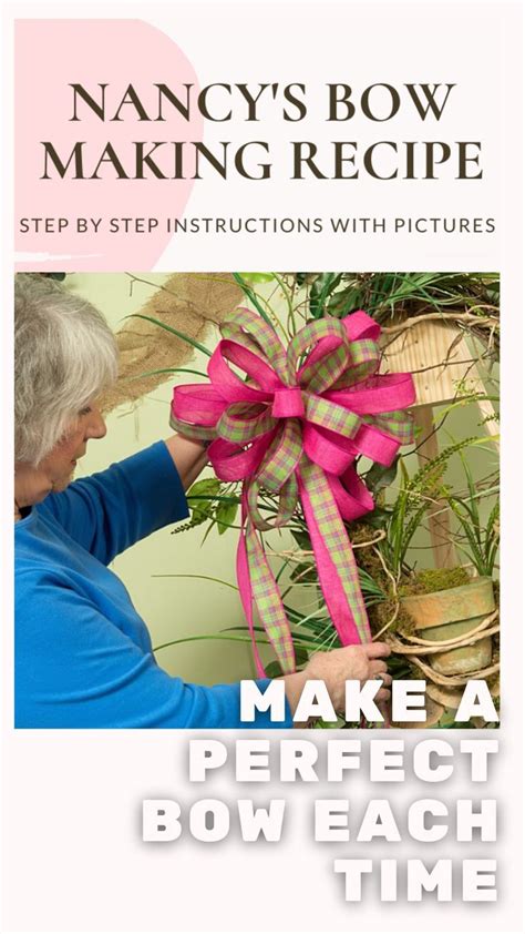 Make A Perfect Bow Each Time Step By Step Bow Making Tutorial In 2022 How To Make Bows Bow