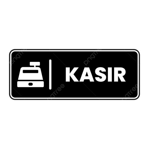 Kasir Logo Feature Of A Place To Sell Good Shop Cashier Software