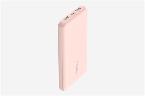 벨킨 10000mah 3포트 15w Pd 고속 충전 보조배터리 Bpb011bt 핑크 Belkin Kream