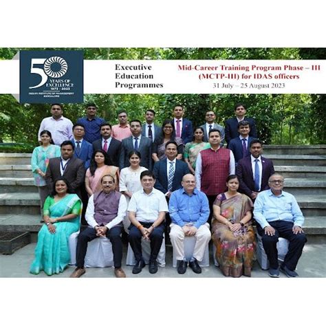 Mid Career Training Program Phase Iii Mctp Iii For Idas Officers
