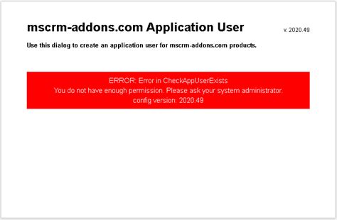 mscrm application access for dynamics 365 app access