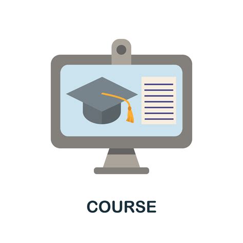 Course Icon Simple Element From Online Education Collection Creative