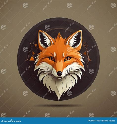 Fox Design Illustration Cartoon Maximalism Stock Image Image Of Icon Mascot 306551825