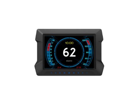 onboard display 3 5 lcd gps speedometer with built in multi axis gyro