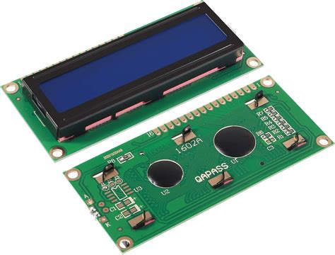 Pantalla Lcd 1602a Azul 16x2 Perfecto Para Arduino Raspberry Pi Y Más